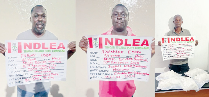 NDLEA seizes 83kg drugs from Canada, arrests three - ZOEEB